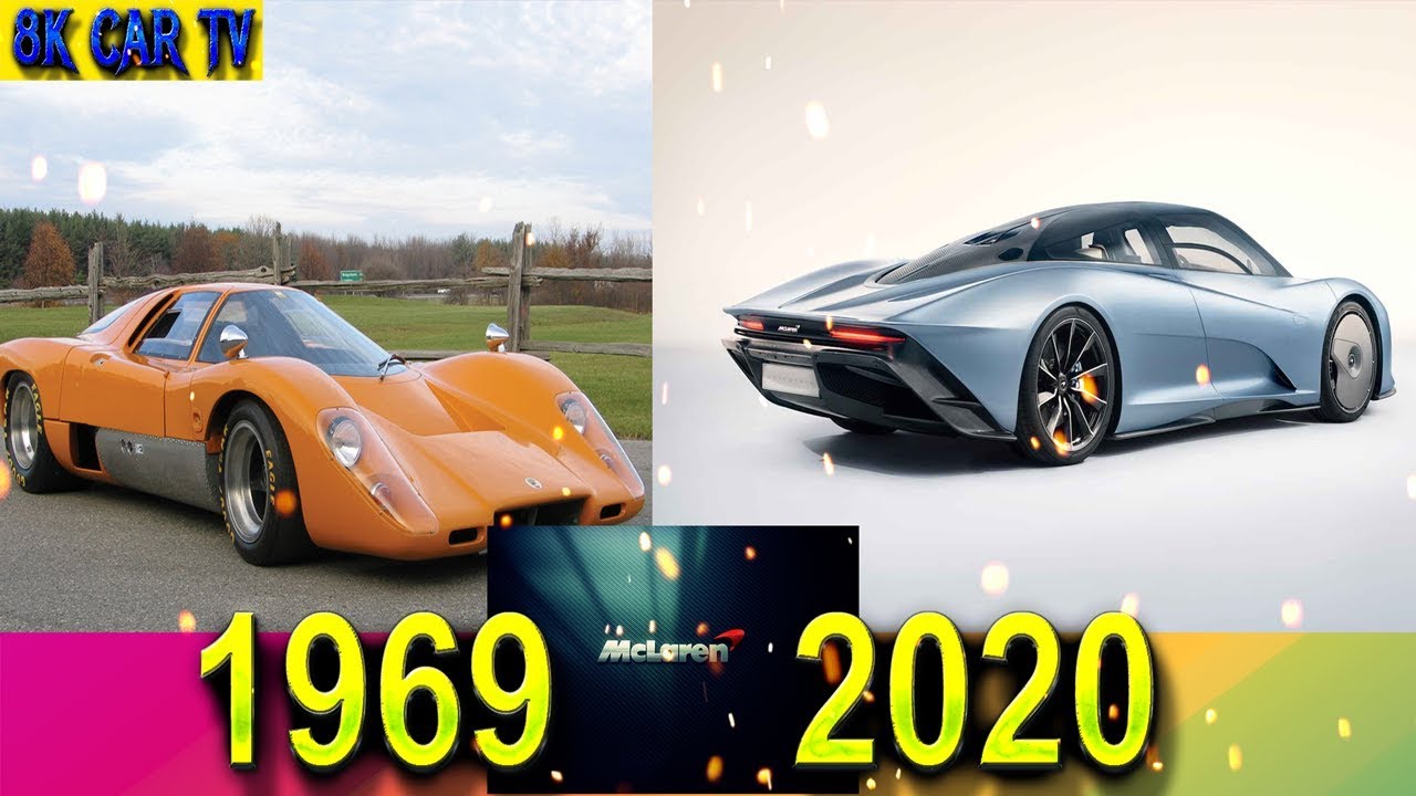 McLaren Evolution From 1969 - 2020 [4K] - YouTube