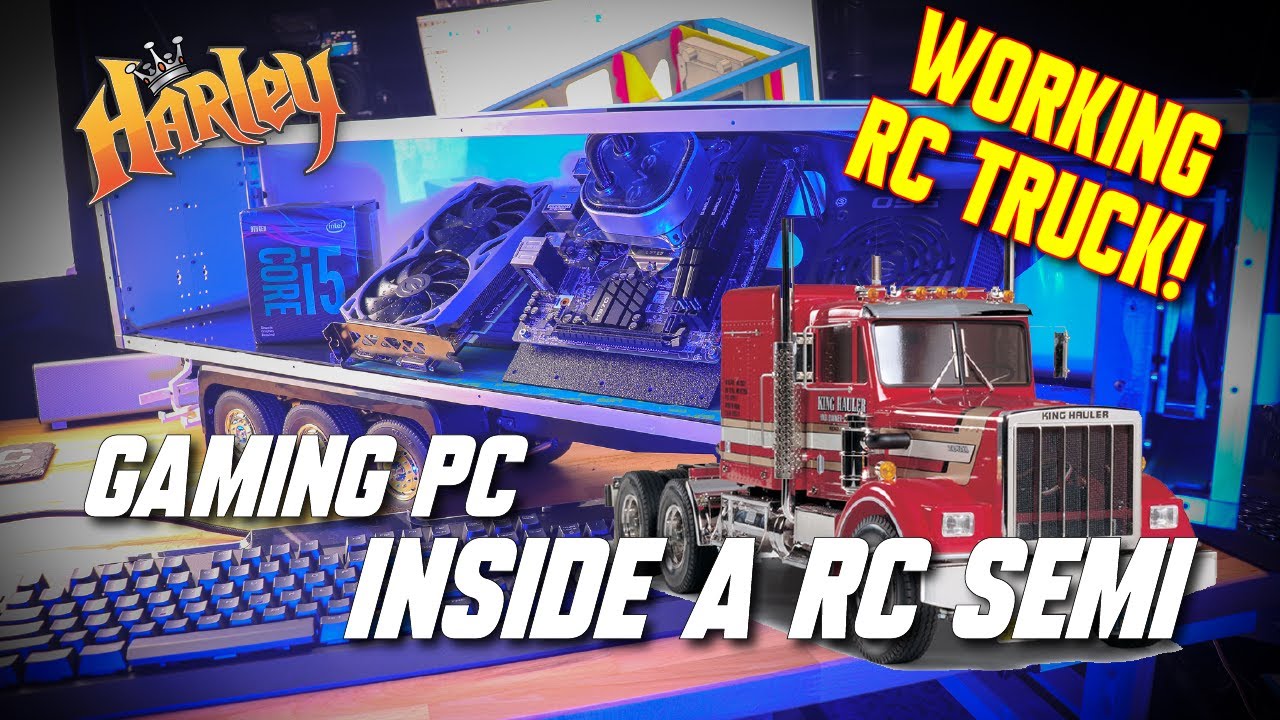 Custom Gaming PC in a RC Car! - RC/PC EP1 - YouTube