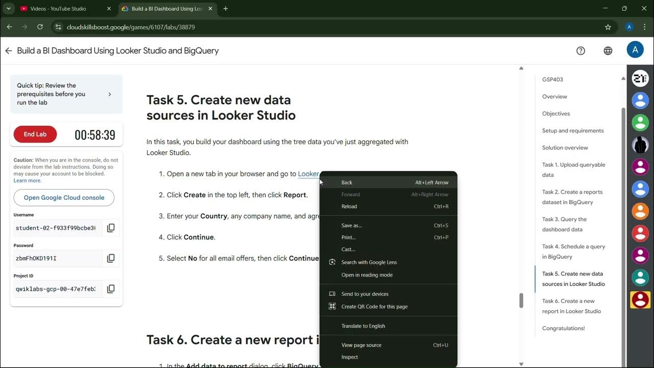 Build a BI Dashboard Using Looker Studio and BigQuery || #GSP403 || By Arcade Helper - YouTube