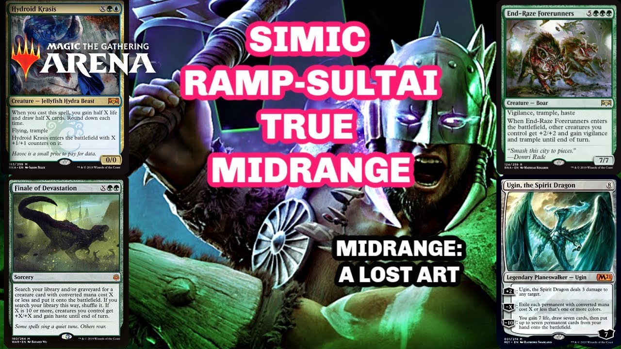 MTG ARENA Simic Ramp better than ever with Sultai? Midrange a lost Deck ...
