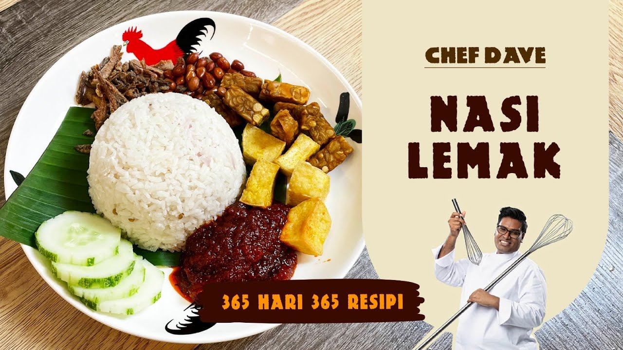 NASI LEMAK VEGAN – CHEF DAVE - YouTube