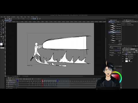 How I add 3D backgrounds to my 2D Animations (Clip Studio Paint ...