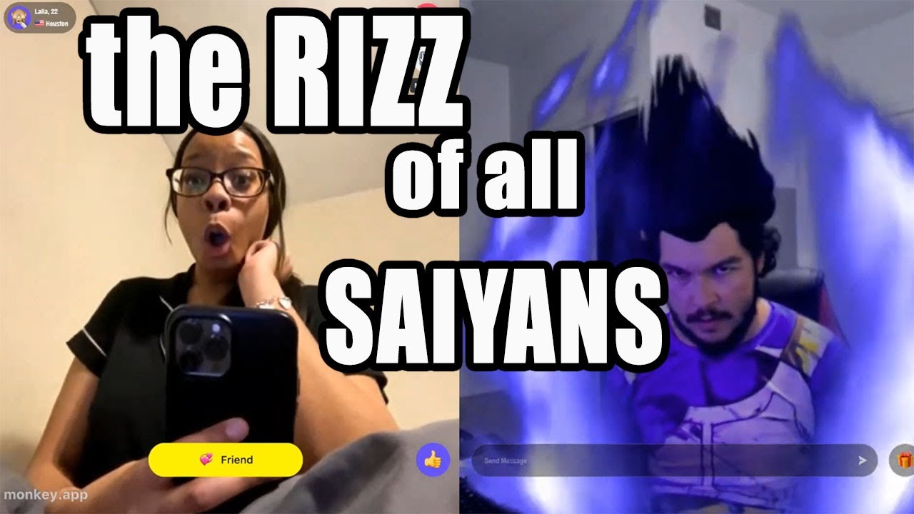 I used VEGETA RIZZ on Omegle - YouTube