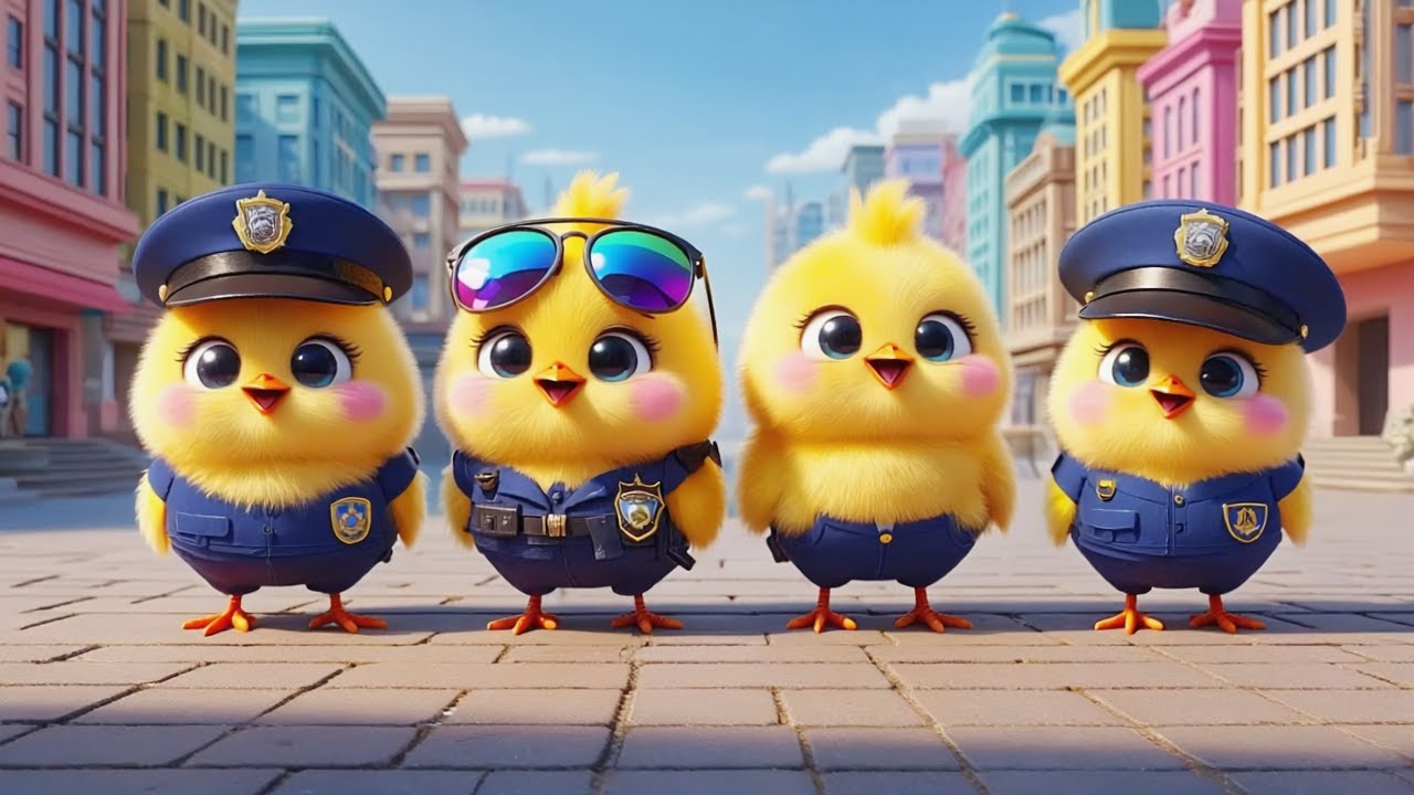 TITO Y TOTO - Pollitos Policía I Canción Infantil - YouTube