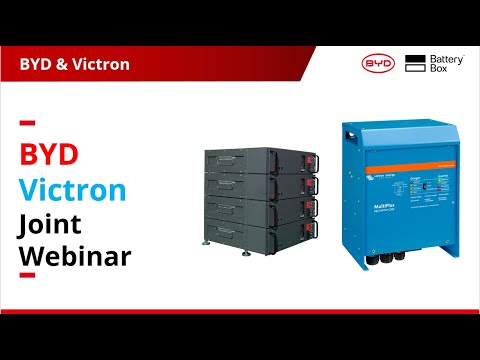 BYD Flex Webinar with Victron, Nov. 4, 2021 - YouTube