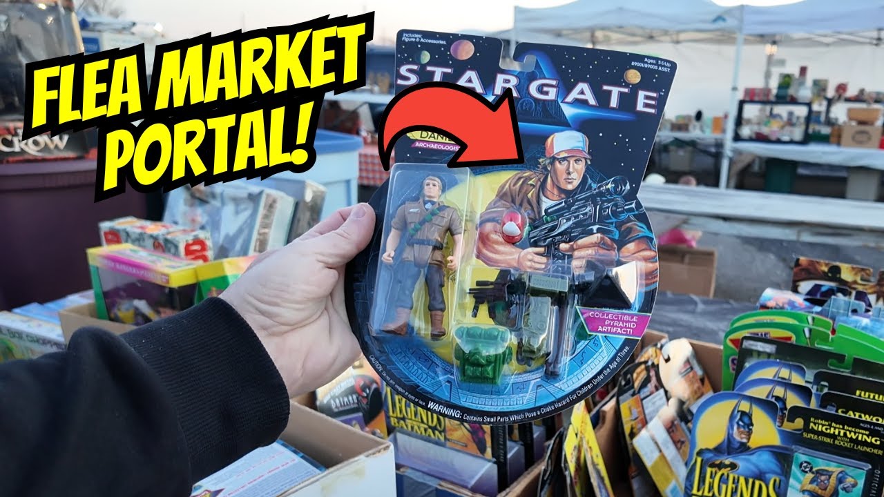 Inside the FLEA MARKET Time Machine! Vintage TOYS, Records & Unexpected ...