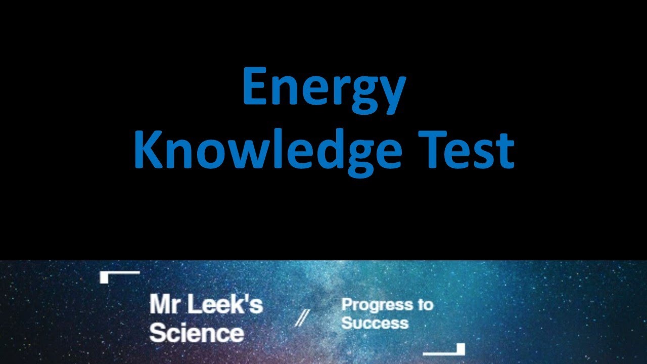 13 Energy Knowledge / revision for AQA combined and triple science ...