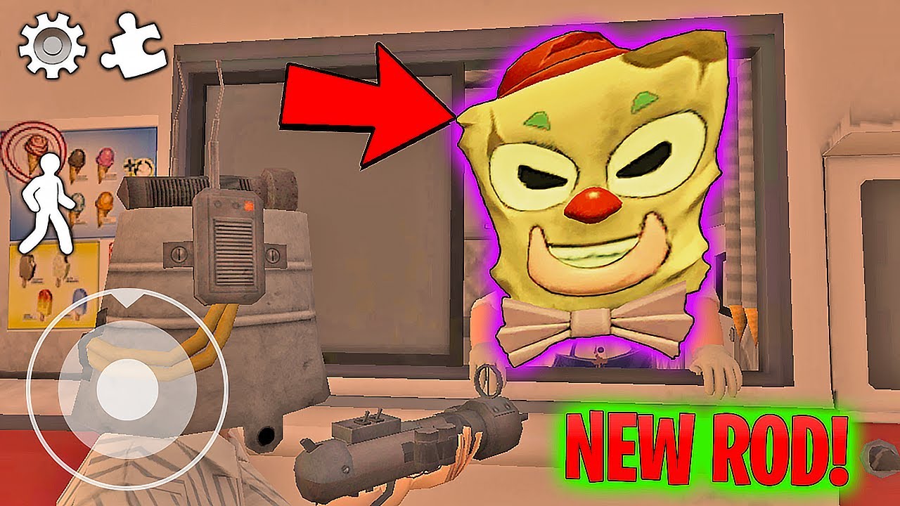 Funny moments in Ice Scream Horror Game || Experiments with Rod Episode ...