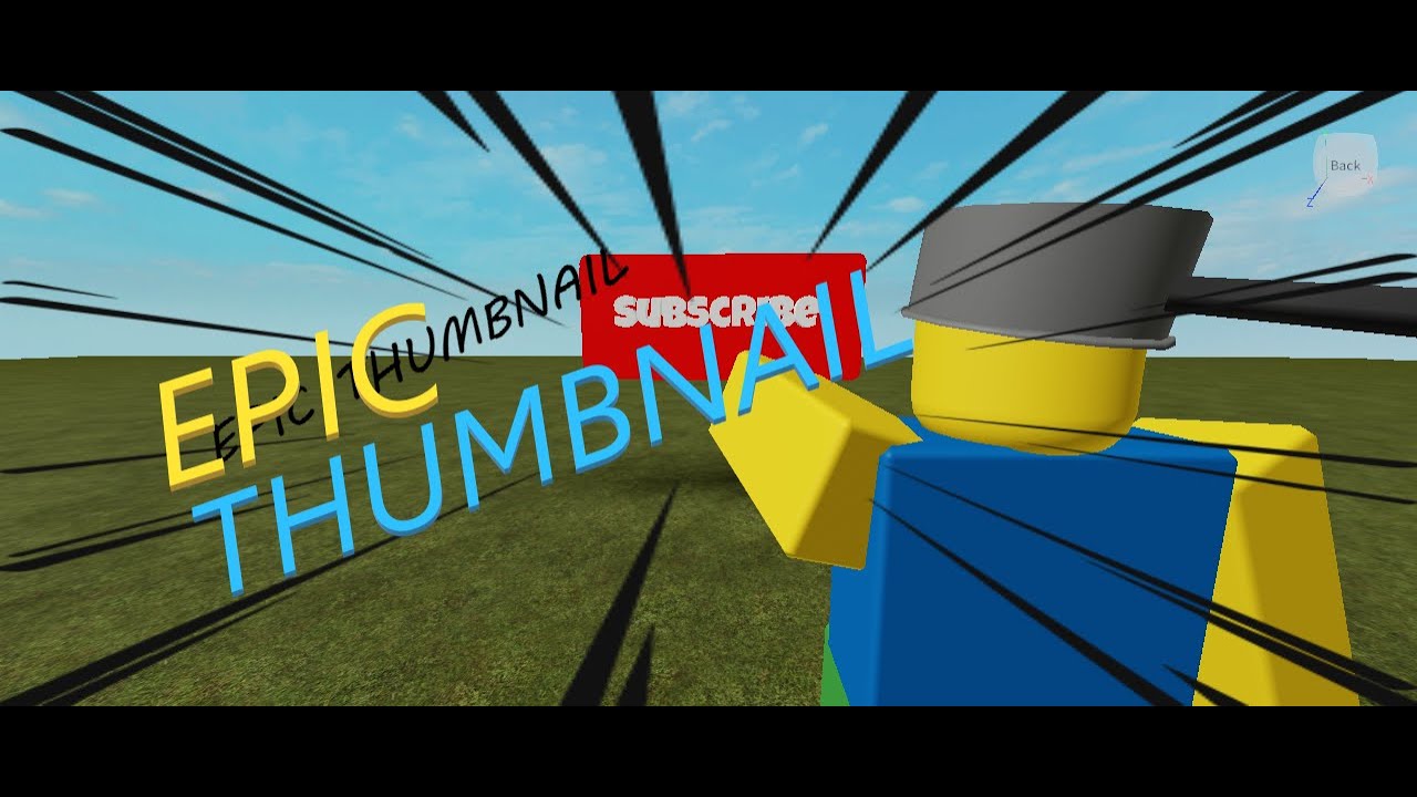 How to make a low budget thumbnail - YouTube