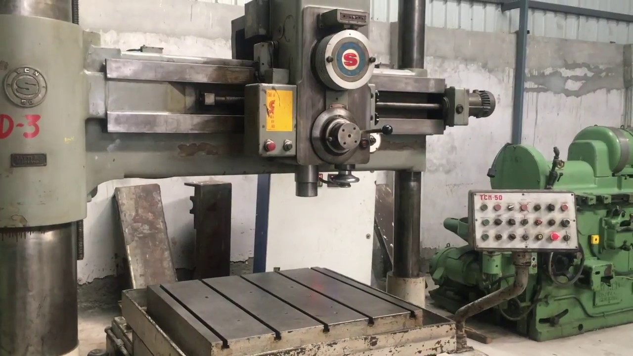 Double Column Drilling Machine - SASS - YouTube