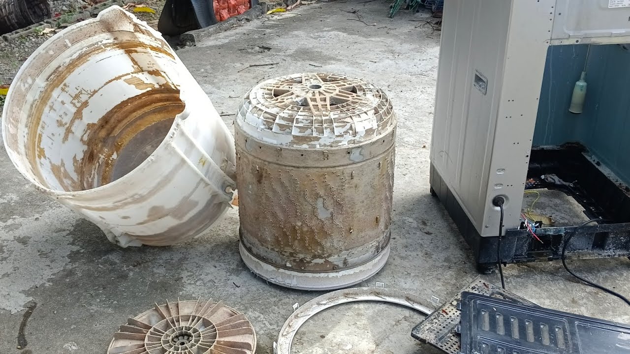 Panasonic automatic washing machine 8.kg inverter deep cleaning process ...