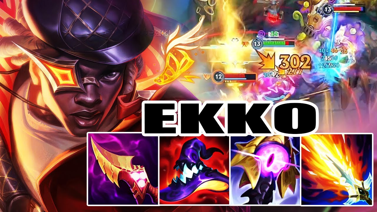 WILD RIFT EKKO JUNGLE GAMEPLAY | 21KILLs - RUNES : Fleet Footwork - YouTube
