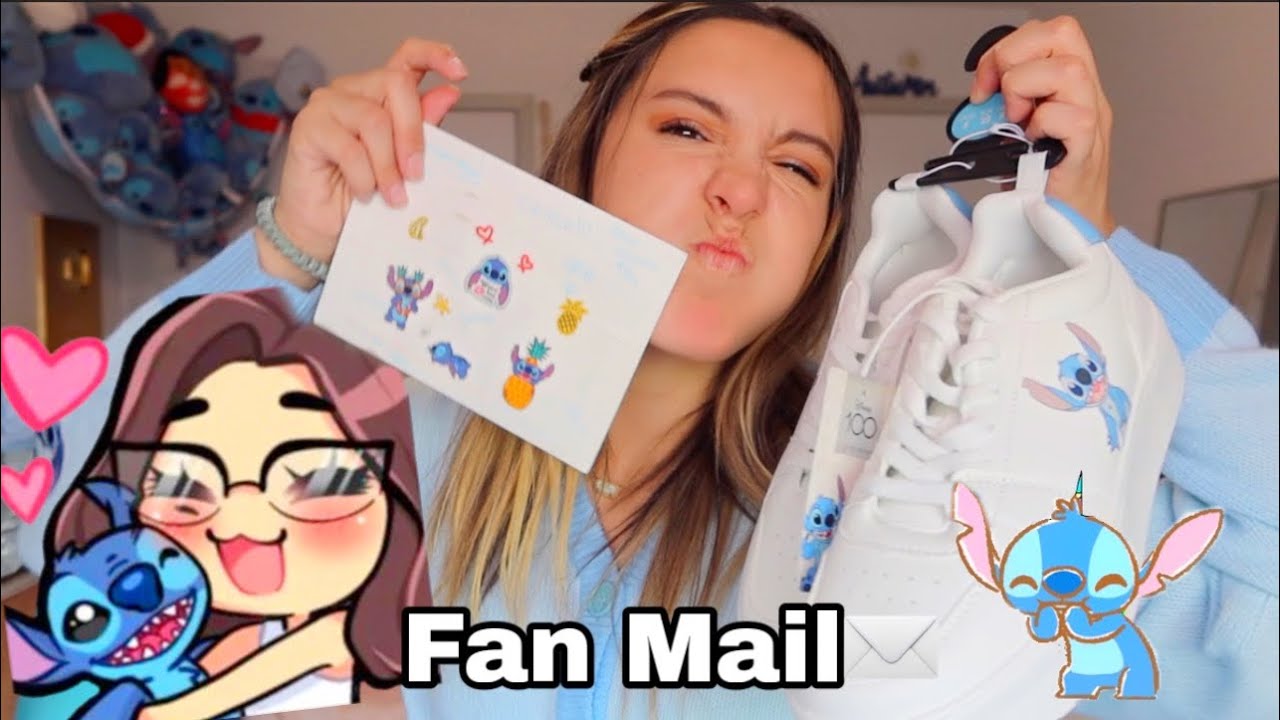 OPENING STITCH FAN MAIL!!!! | Autumn Monique - YouTube