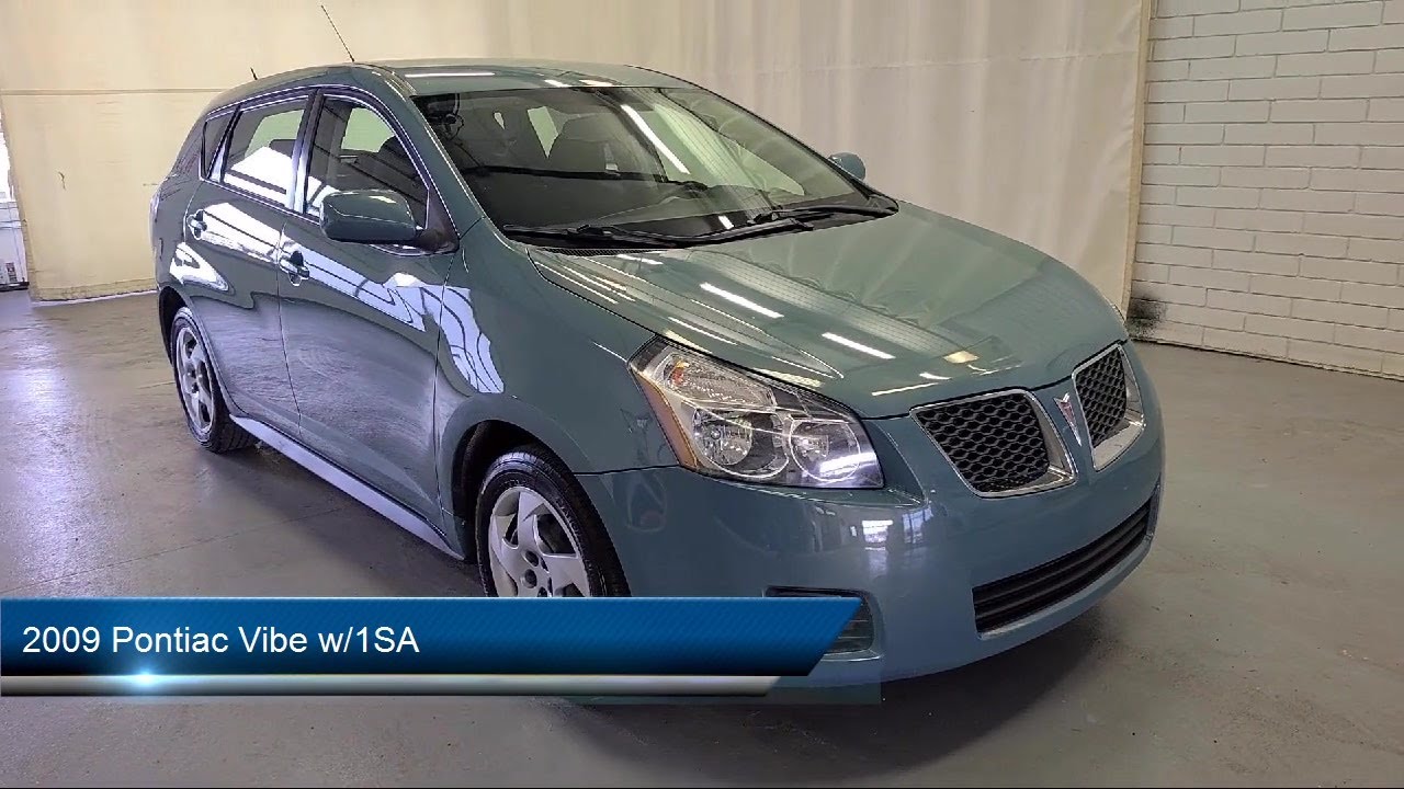 2009 Pontiac Vibe w/1SA Akron Canton Cleveland Medina Kent - YouTube