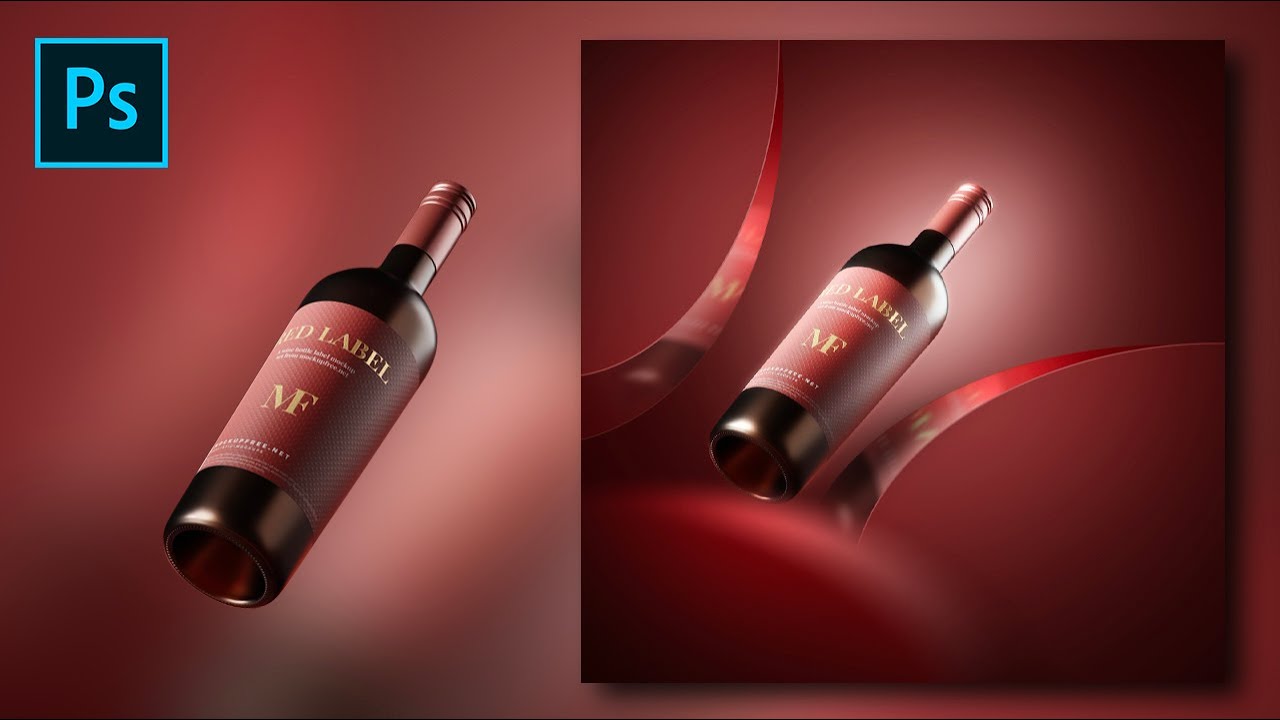 Product manipulation advertising design 🔥 Full Photoshop tutorial - YouTube
