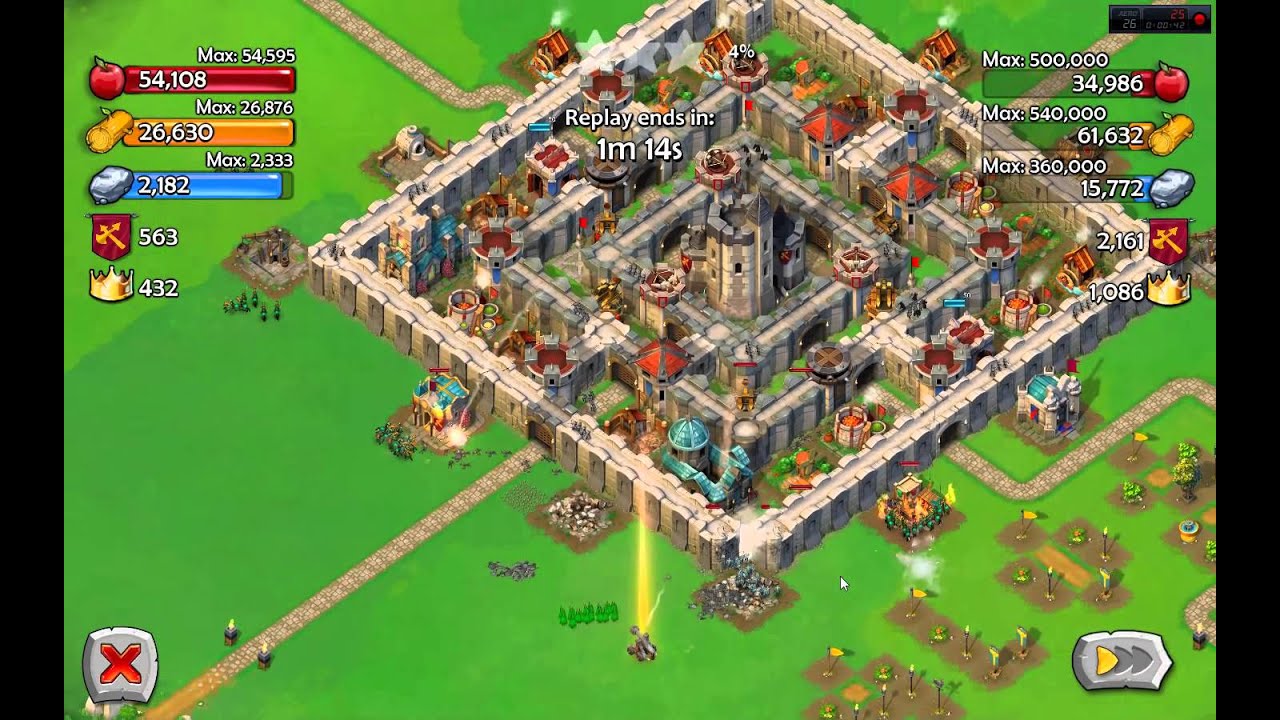 AoE: Castle Siege - Building Ideas with Keep (Age 8) - YouTube