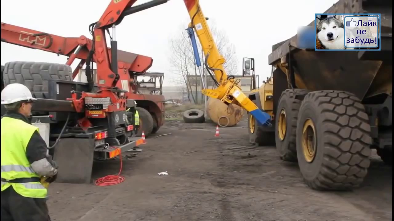 Giant Machines Extreme Wheel Repairing - YouTube