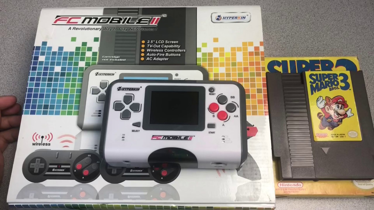 Nintendo NES Portable Handheld System - YouTube