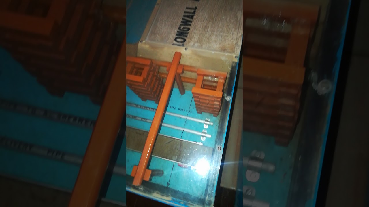 Longwall advancing mining method project - YouTube