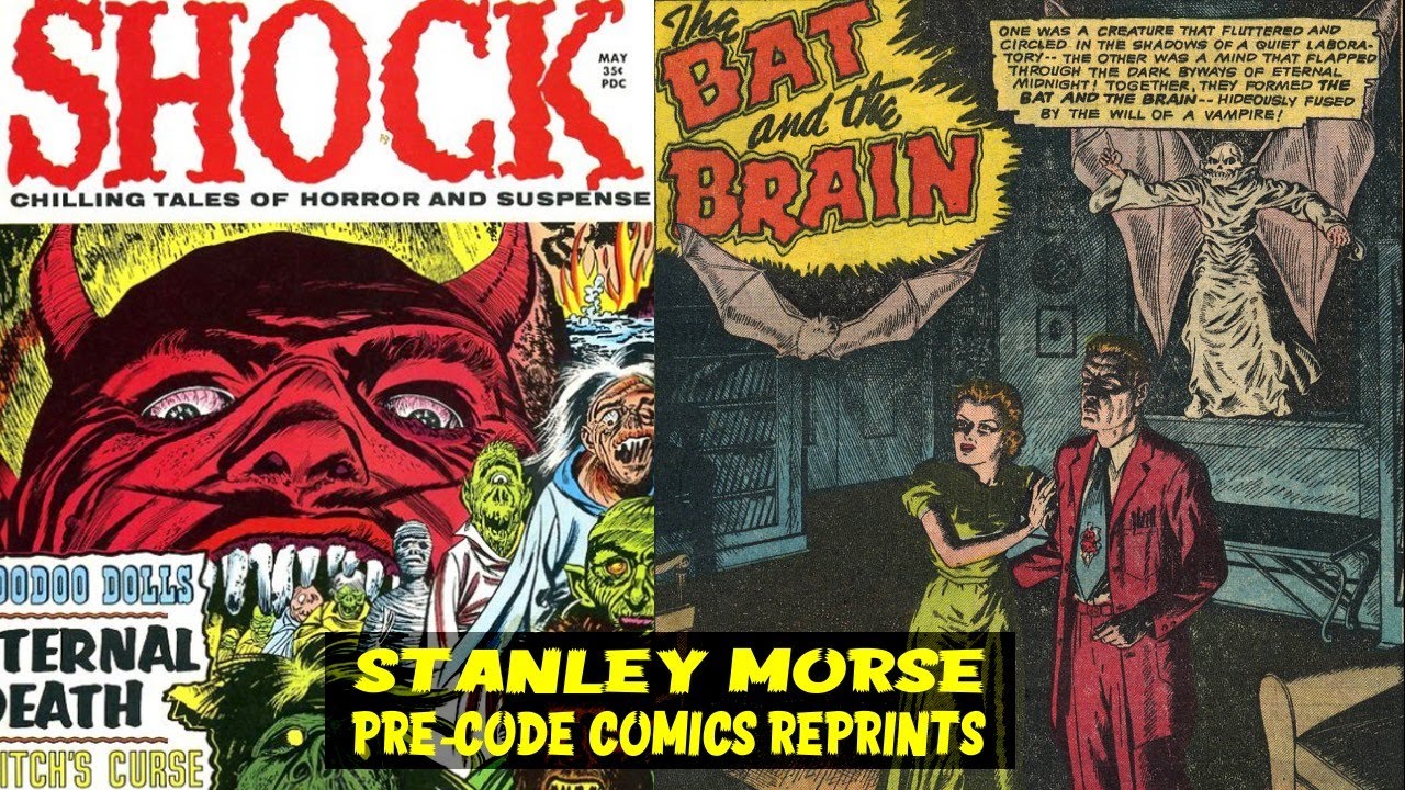 Pre-Code HORROR Comics from Stanley Morse Featuring SHOCK and CHILLING ...