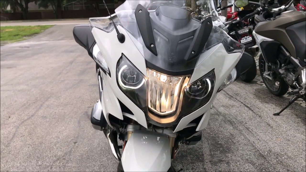 2017 BMW R 1200 RT in Alpine White at Euro Cycles of Tampa Bay - YouTube