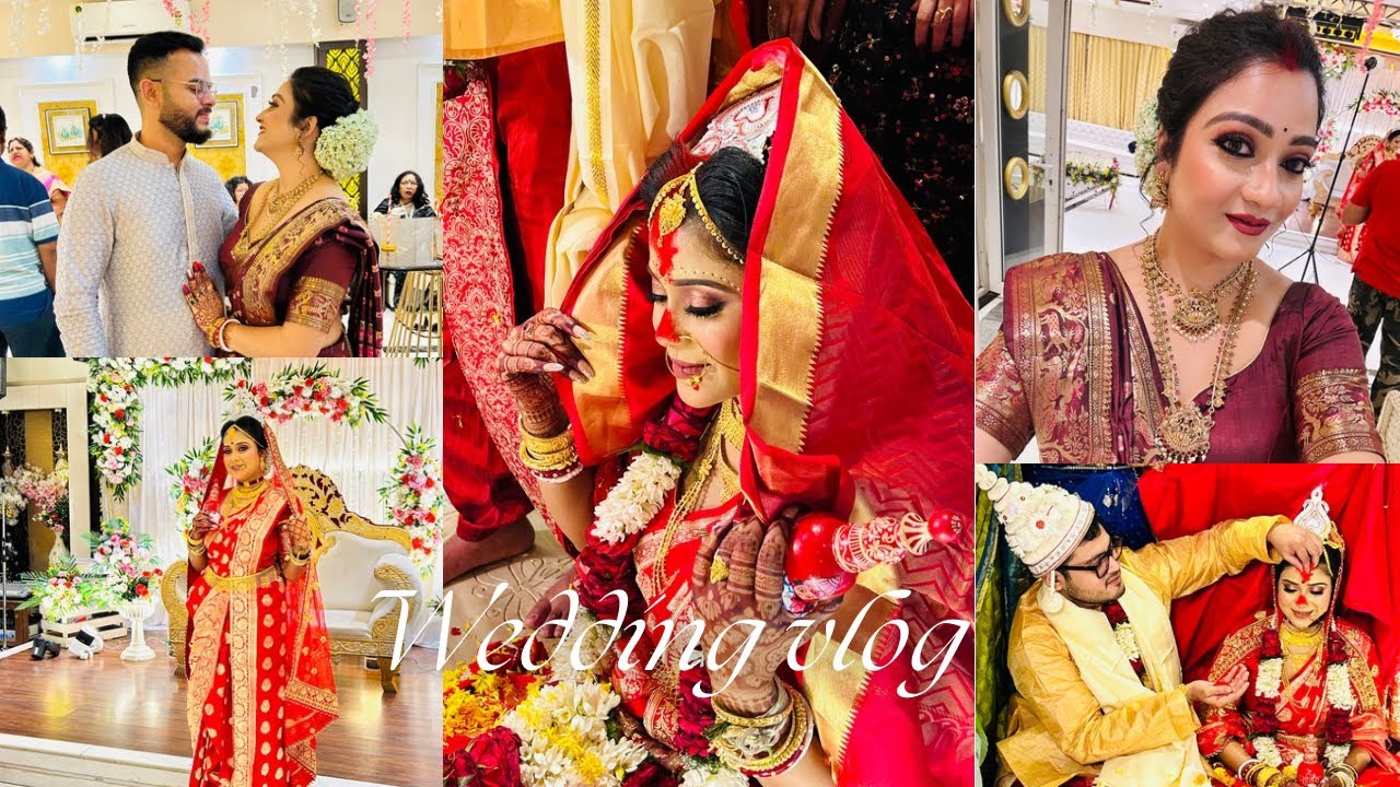 Wedding vlog of Dona & Abir || Day 2 || biye || bashi biye || Ei toh ...