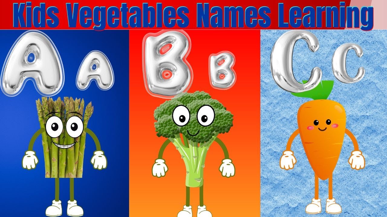 Learning story ||| Abc Song ||| Vegetables Names ||| ABCD wale Cartoon ...