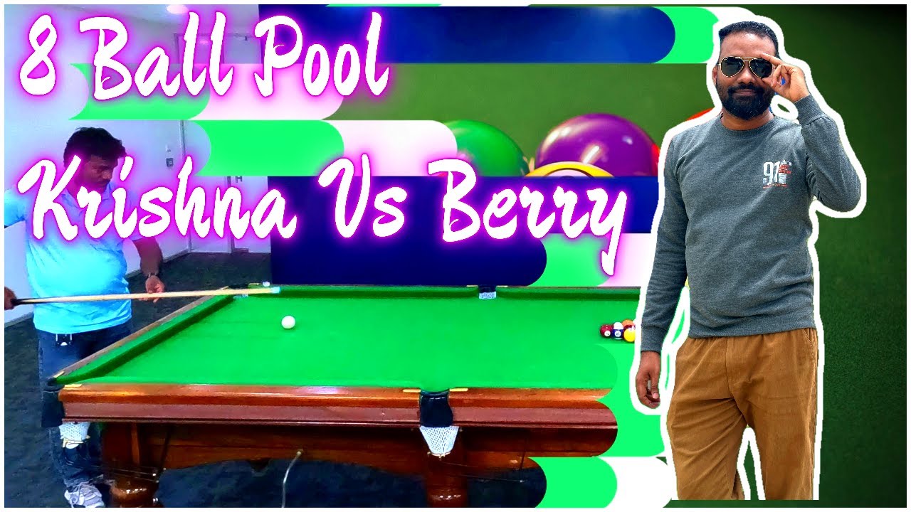 Epic 8-Ball Pool Showdown: Krishna vs. Berry 🎱🔥 | 2024 | Bengaluru ...