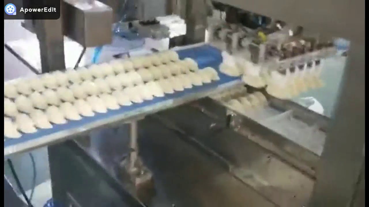 Automatic Tray Filling Machine - YouTube