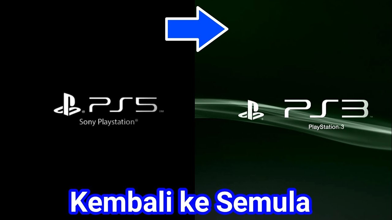 Cara Mudah Mengembalikan Tampilan PS3 Seperti Semula - YouTube