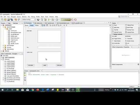 encryption & decryption algorithms using java - YouTube