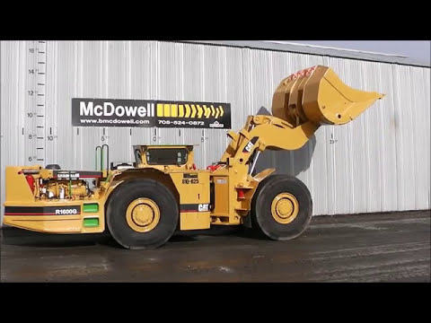 Caterpillar Elphinstone R1600G Underground Scooptram Loader - McDowell ...