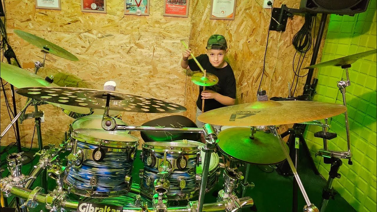 #Nikola #Drum #Cover ( 96 ) #Bubnjarska #Sekcija #Kikinda #Studio #Maus ...