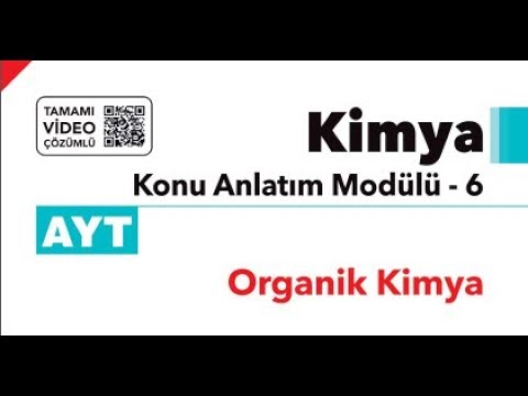 AYT KONU ANLATIM MODÜLÜ-6 ORGANİK KİMYA TEST-12