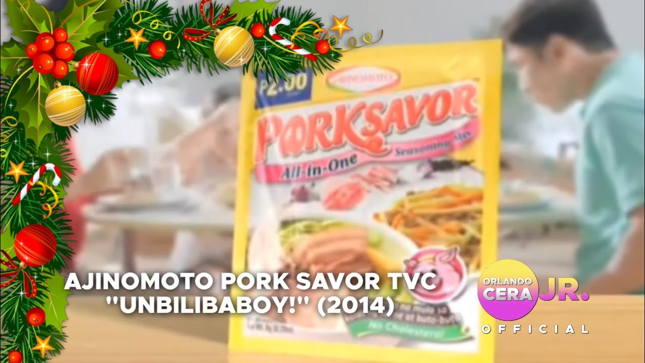 Ajinomoto Pork Savor TVC "Unbilibaboy!" (2014) - YouTube