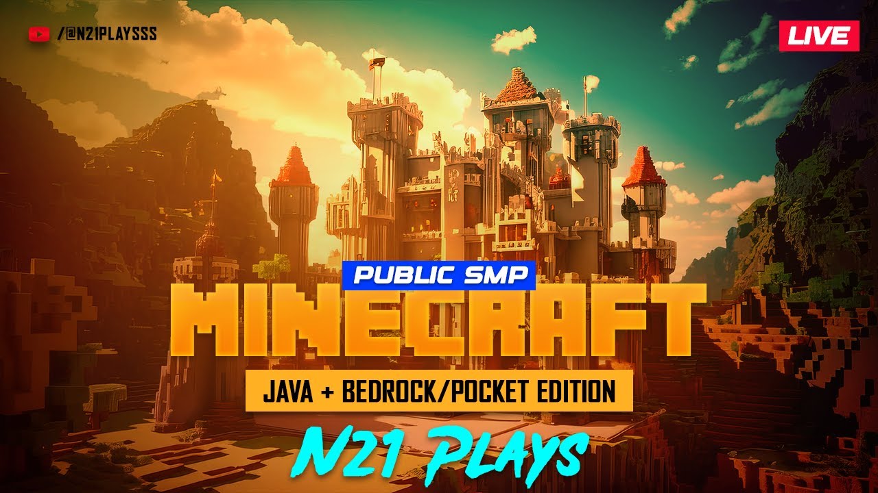 Underground Base Storage System | Monster SMP - Join Minecraft Public ...