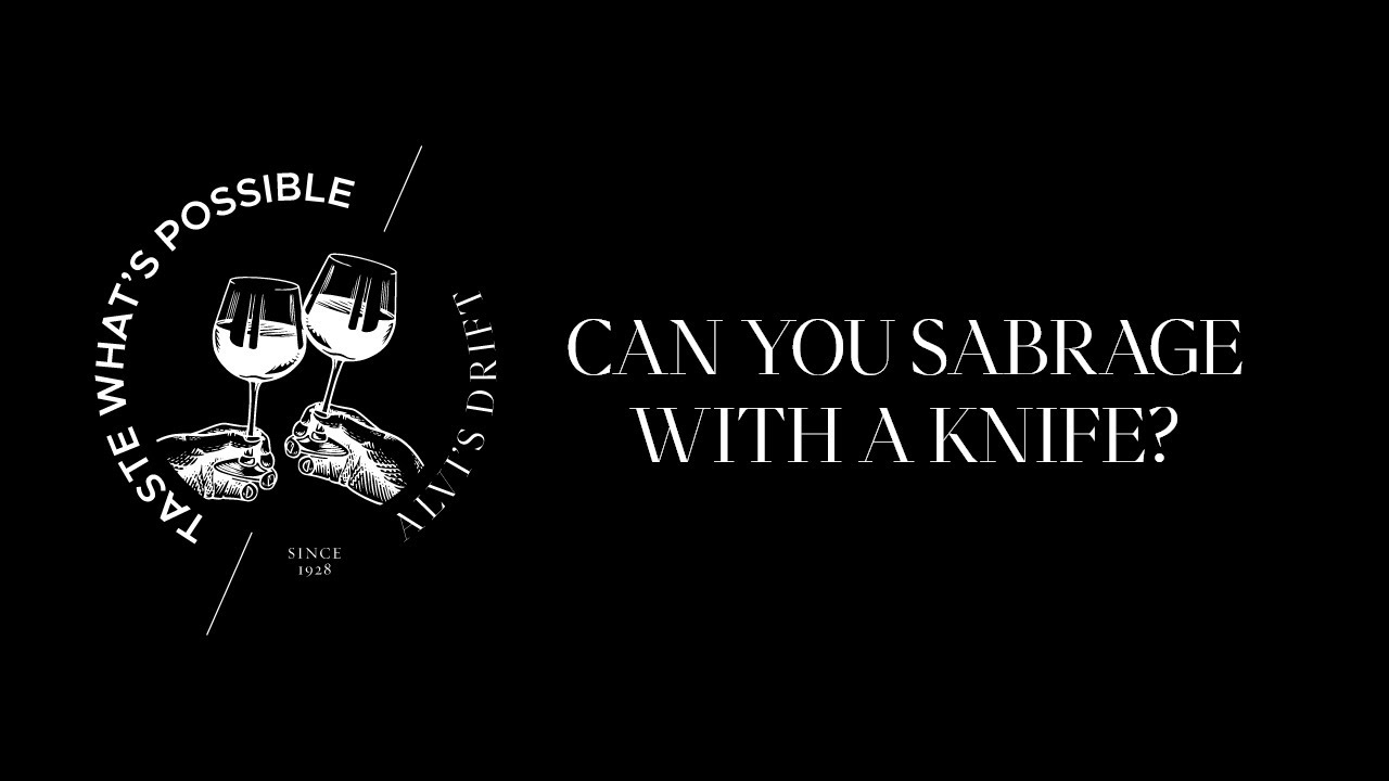 Can You Sabrage with a Knife? - YouTube