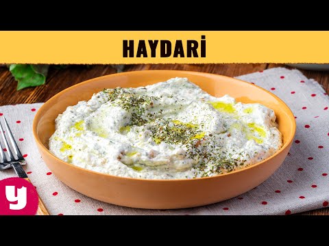 Lezzetli Haydari Tarifi | Pratik Lezzetli Meze Arıyorsan