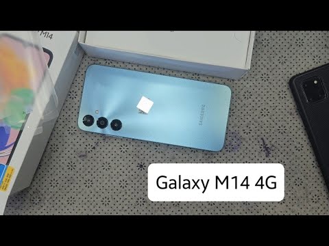 Samsung Galaxy M14 4G Full Unboxing | Blue & Dark Blue Colour |Colour ...
