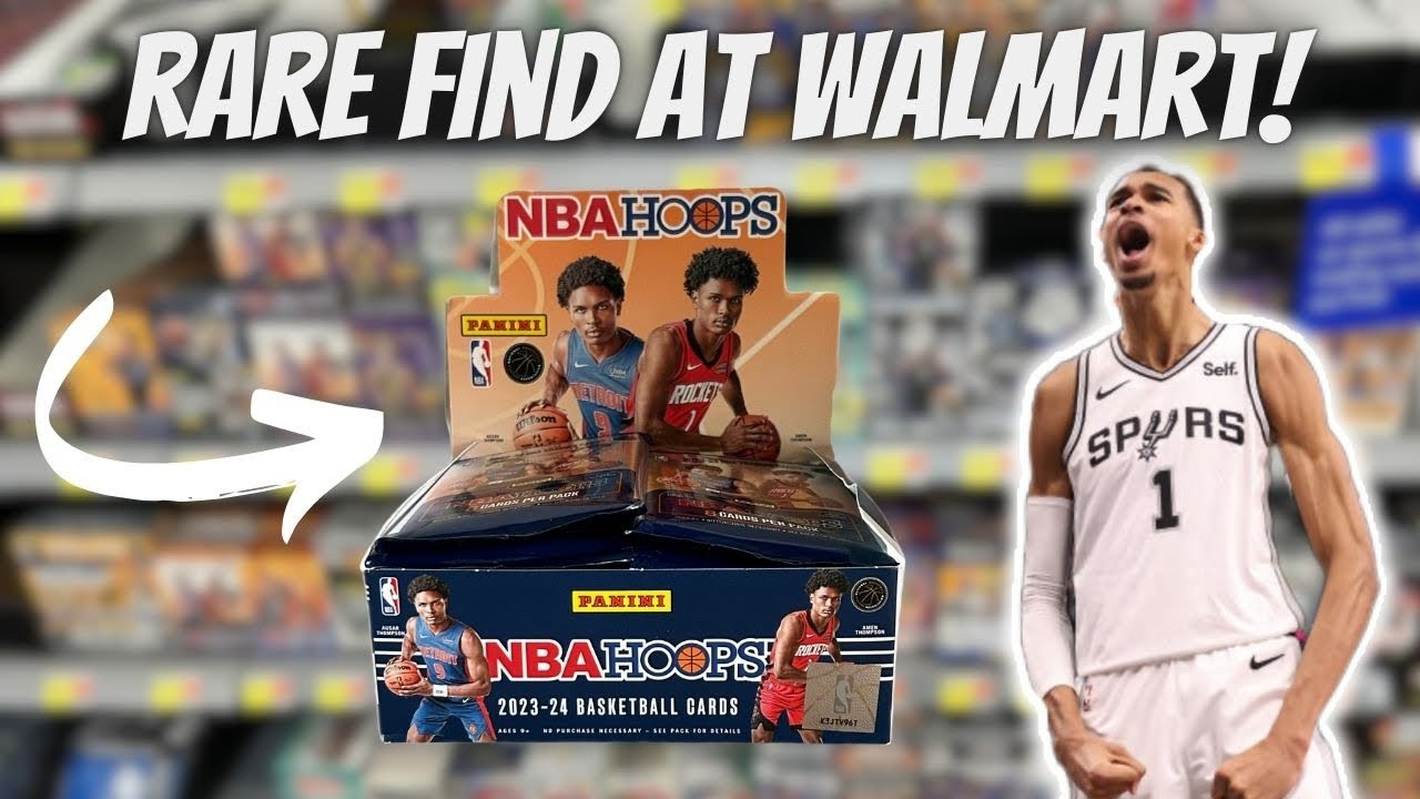🚨NEVER EXPECTED TO FIND THESE SPORTS CARD AT WALMART! 23-24 NBA HOOPS ...