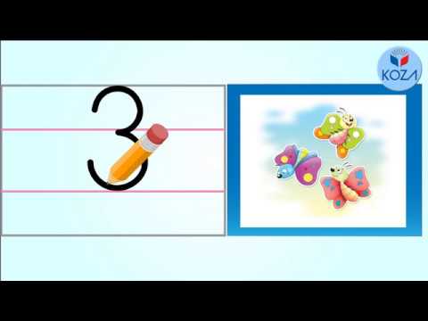 '3' Rakamını Yazma Videosu