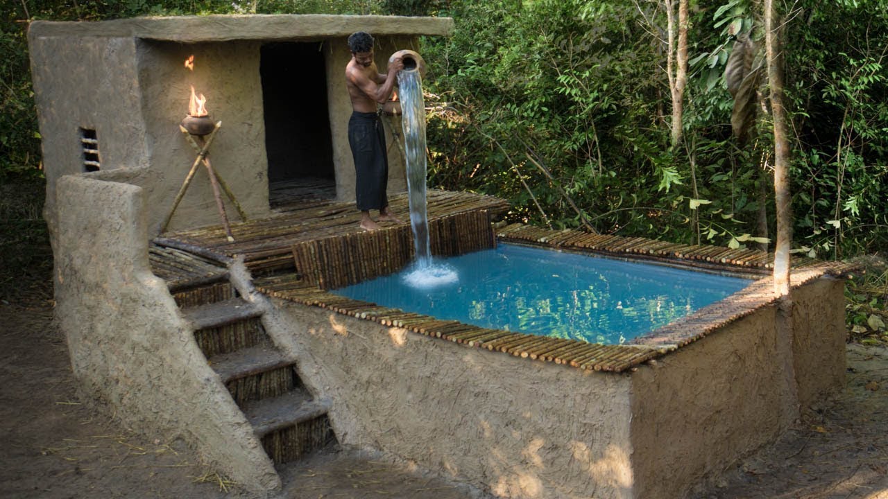 Building Wilderness Classic Villa And Upper-ground Deep Swimming Pool ...