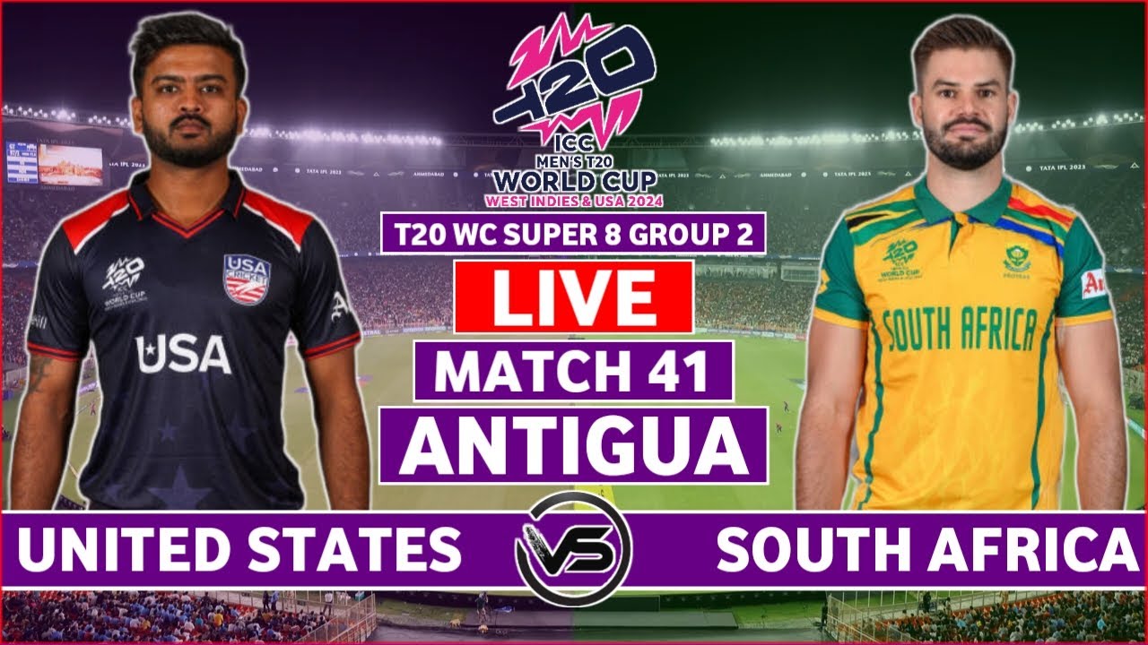 ICC T20 World Cup 2024 Live: South Africa vs United States Live | SA vs ...