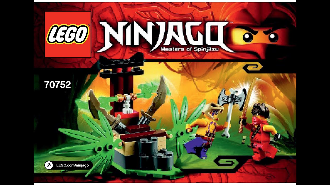 LEGO 70752 Jungle Trap Instructions LEGO NINJAGO 2015 - YouTube