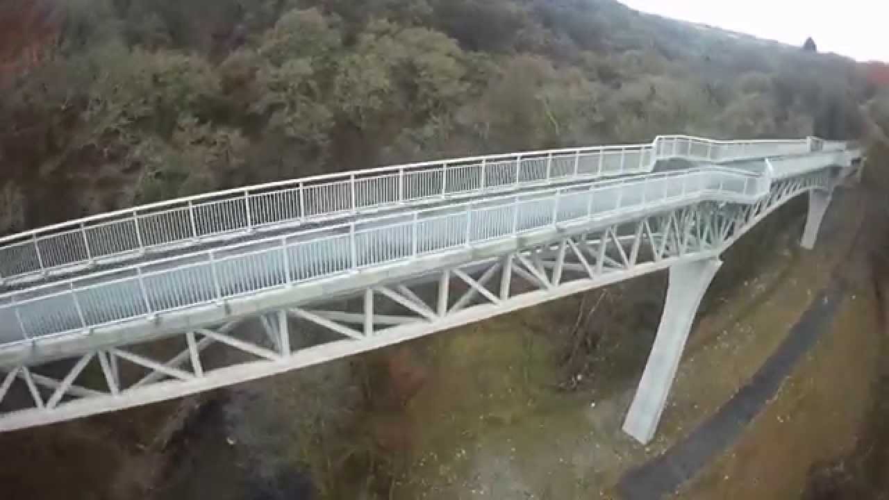 FPV Quadcopter Gem Bridge Near Tavistock, Devon UK - YouTube