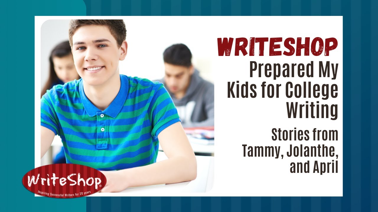 WriteShop Prepared My Kids for College Writing - YouTube