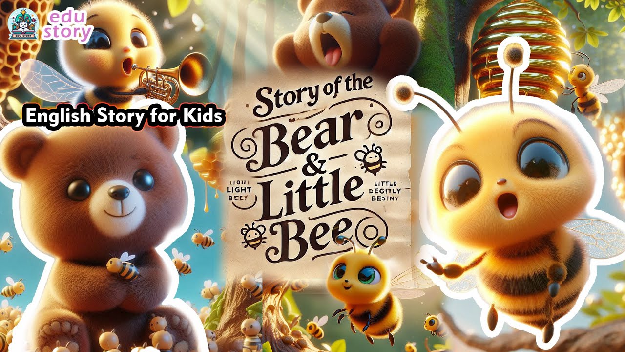The Bear and the Little Bee A Tale of Friendship and Gratitude for Kids ...