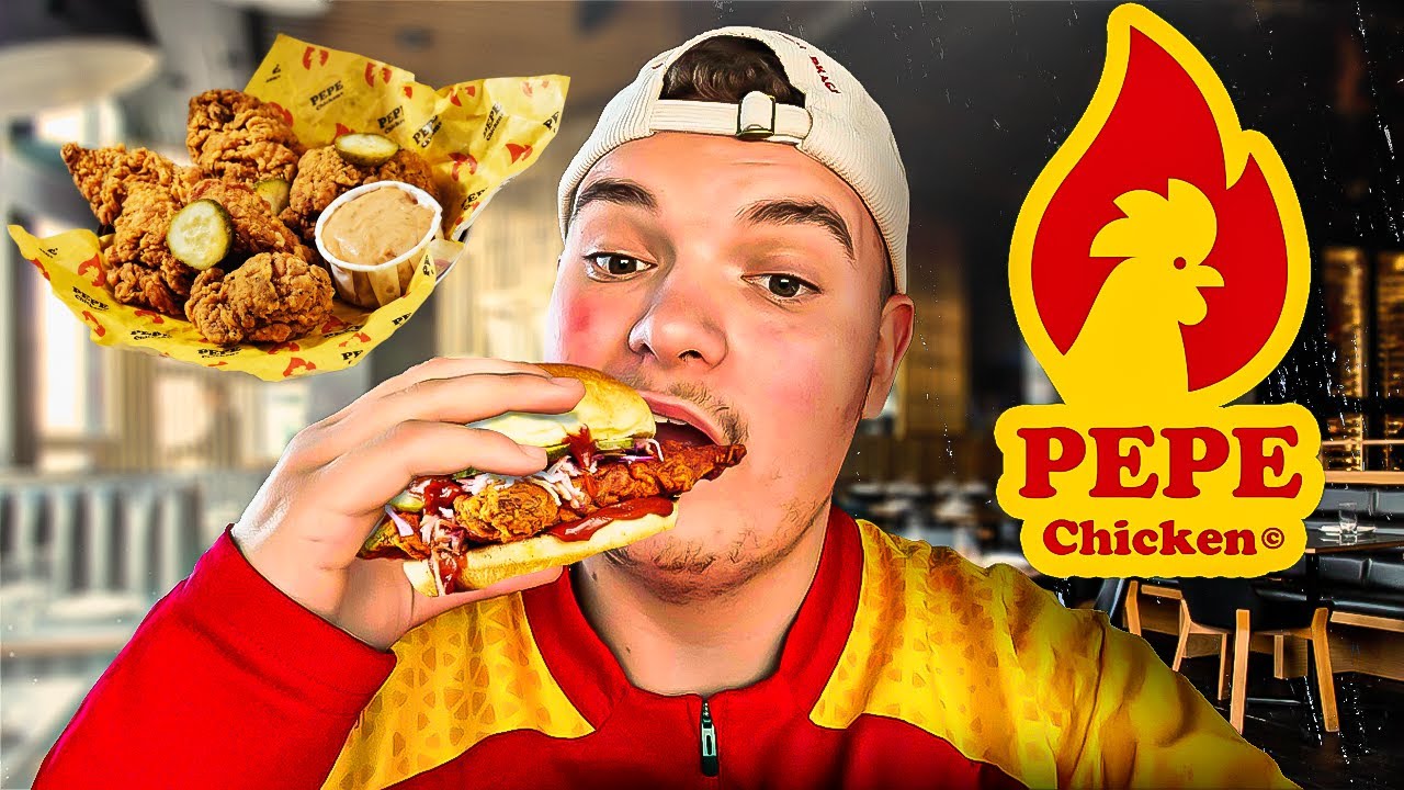 J'ai craqué... Je goûte pour la première fois Pepe Chicken - YouTube