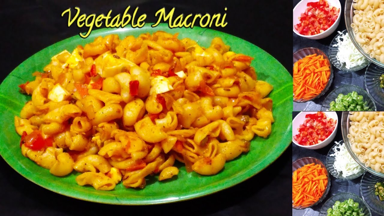 Masala Macroni recipe,Simple vegetable Macroni recipe by Cookathometips ...