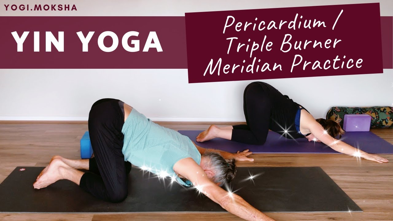 Yin Yoga | Pericardium/Triple Burner Meridian Practice (90 mins) - YouTube